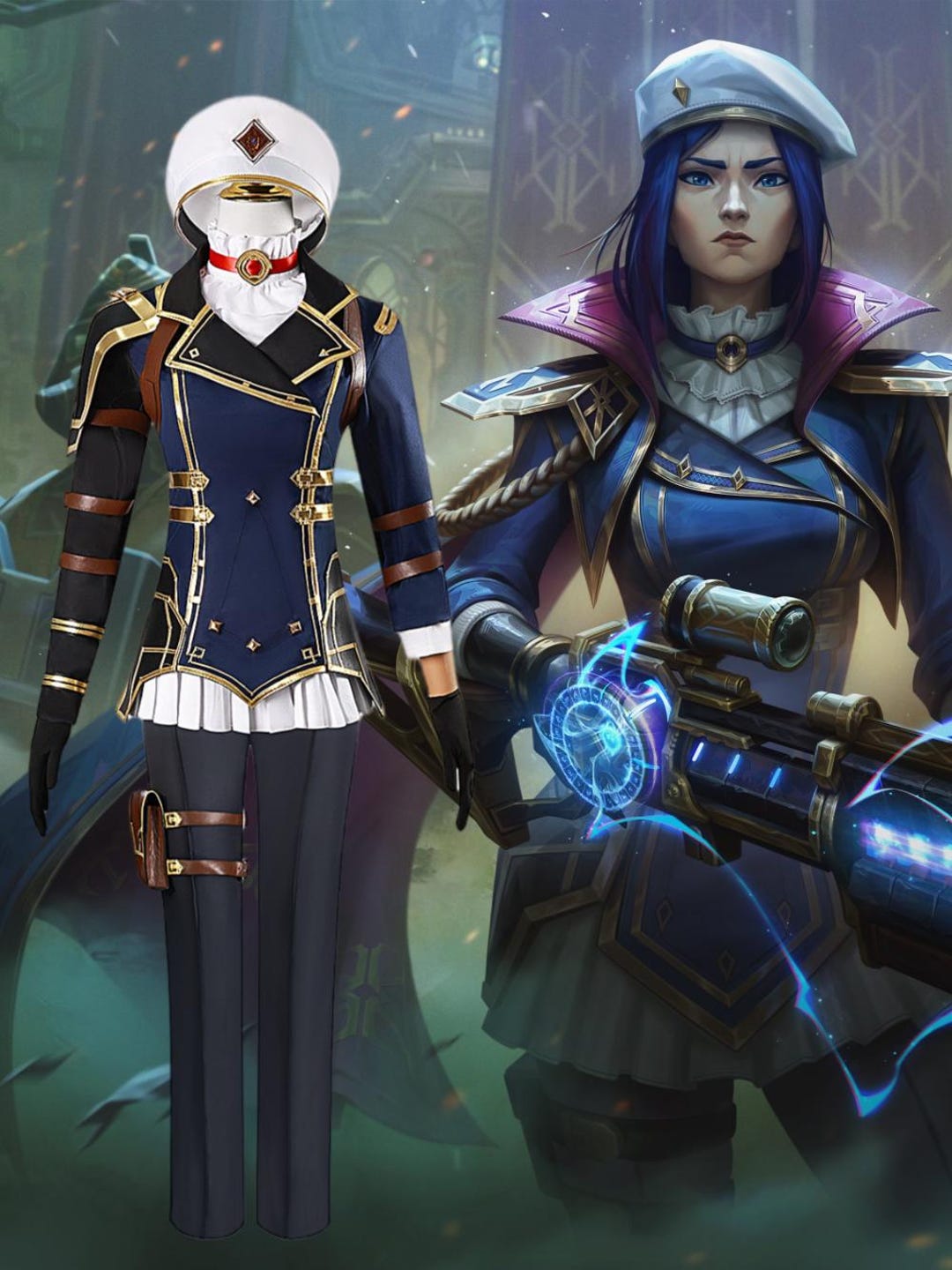 League of Legends Jinx Costume, Jinx Cosplay Suit, LOL Costume ...