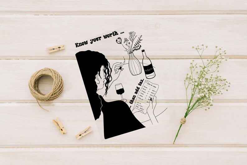 Transparent Poster Unique Wall Art Handmade in Lyon, Inspired by Quotes ...