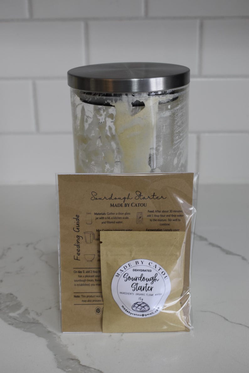Dehydrated Sourdough Starter Kit | Sourdough Companion Kit | Organic ...