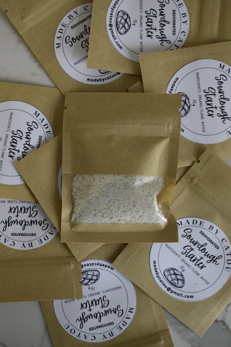 Dehydrated Sourdough Starter Kit | Sourdough Companion Kit | Organic ...