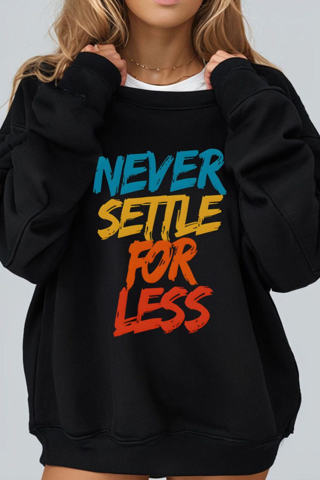 Inspirational Quote Print: Never Settle for Less (digital Download) - Etsy