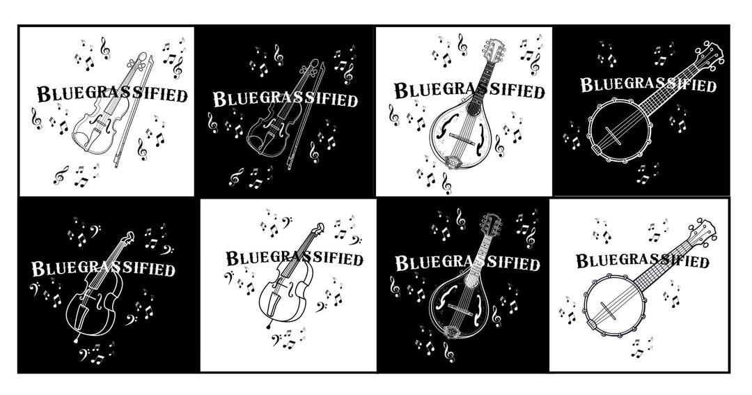 Digital Download - "bluegrassified" - Svg, Png, Jpeg, Dtf - Etsy