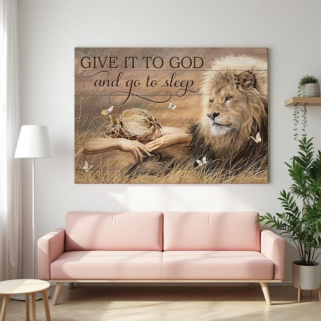 Give It to God and Go to Sleep, Sleeping Girl, Lion of Judah, Rice ...