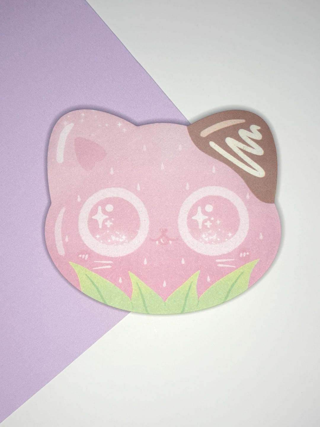 Berry Cat Shaped Sticky Note Pad - Etsy