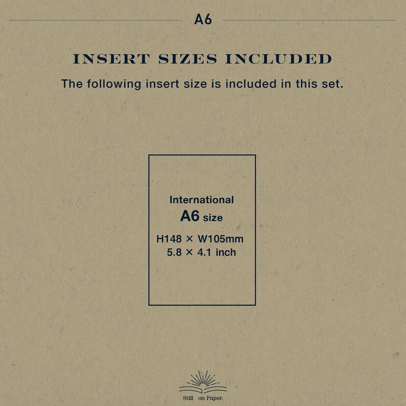 A6 Size | Checklist Inserts (printable PDF) - Etsy