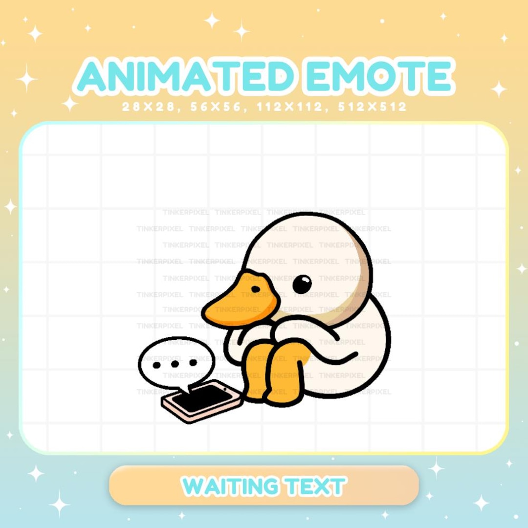 Silly Goose Twitch Emotes, Animated Sad Steeam Chat Alert Kick Youtube ...