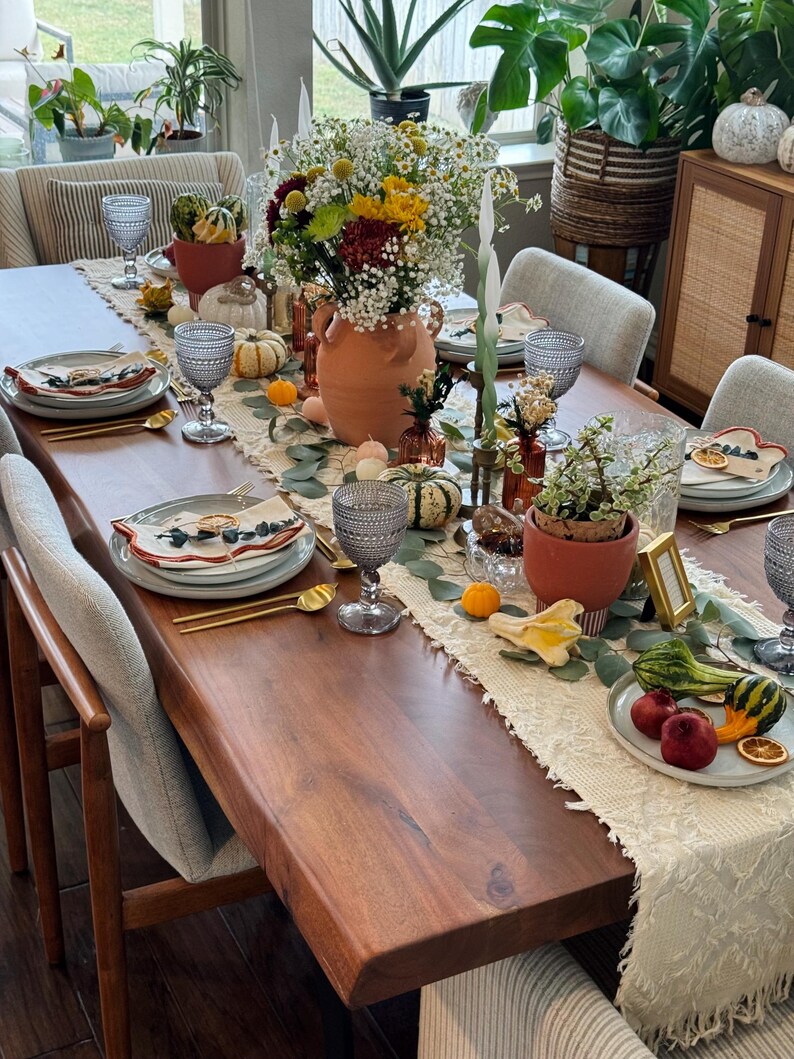 Rustic Thanksgiving Tablescape - Etsy