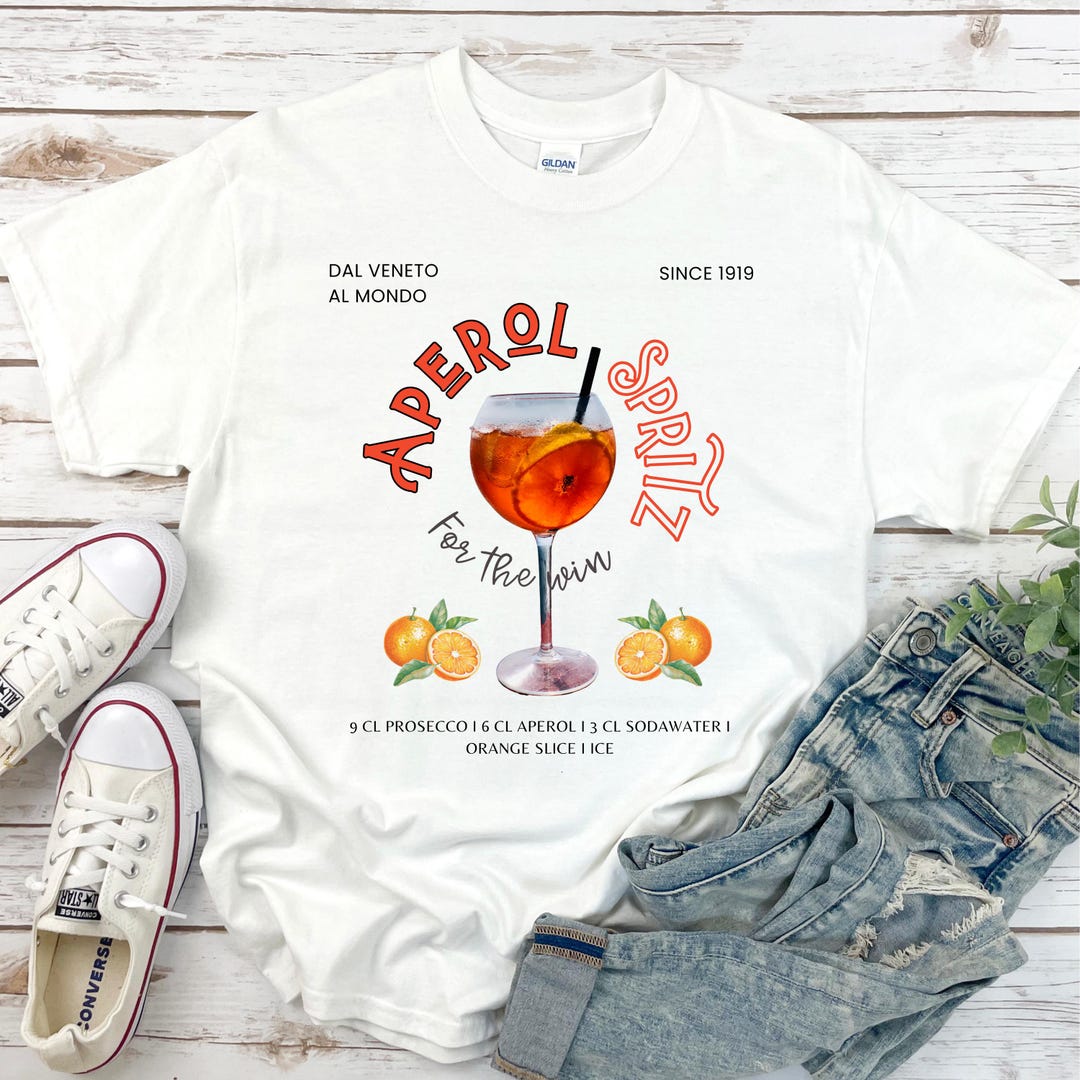 Aperol Spritz T-shirt I Aperol for the Win I Aperol Statement Tshirt I ...