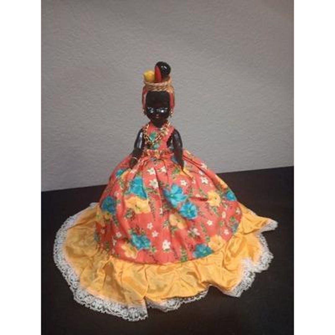 Vintage Topsy Turvy Reversible Brazilian 14inch Girl Doll With Jewelry ...