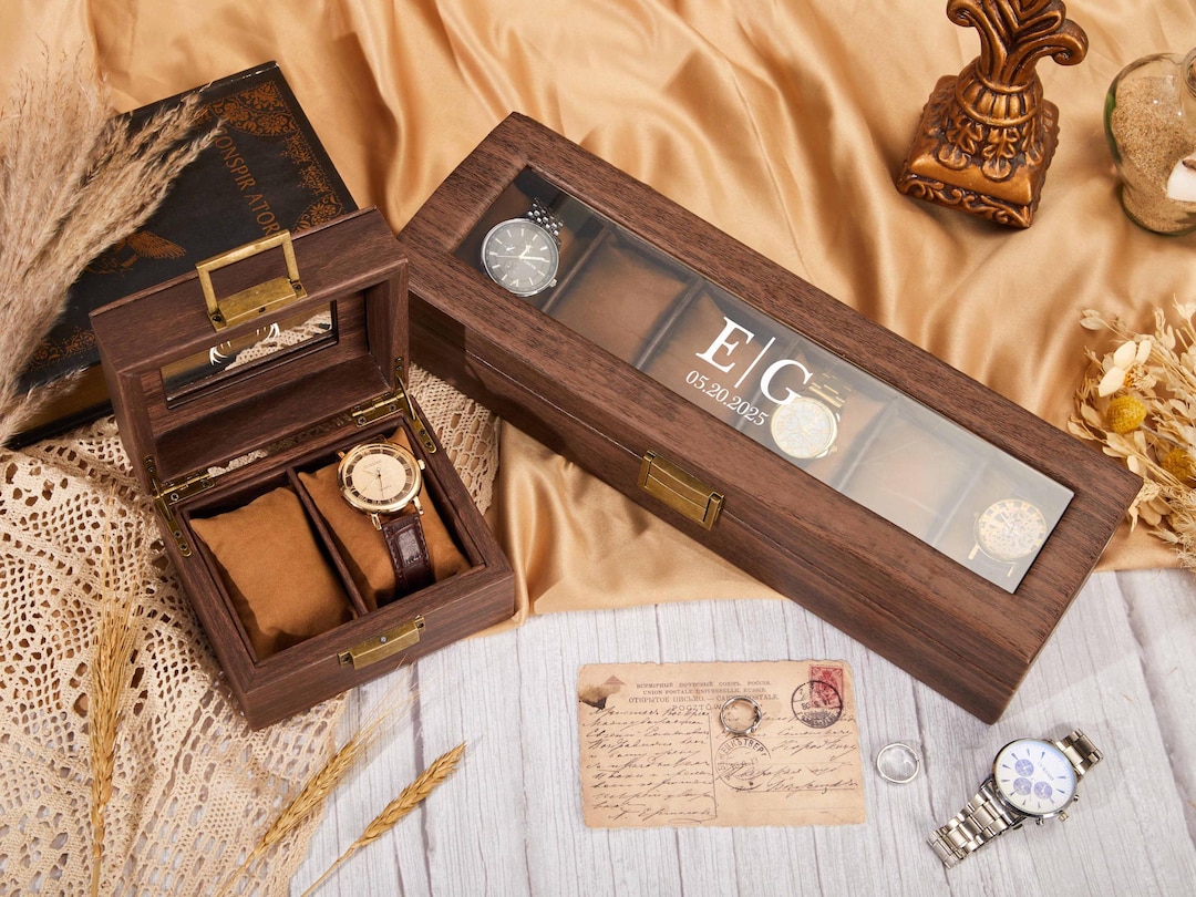 Personalized Watch Storage,mechanical Watch Storage Box,6 Slot Watch ...
