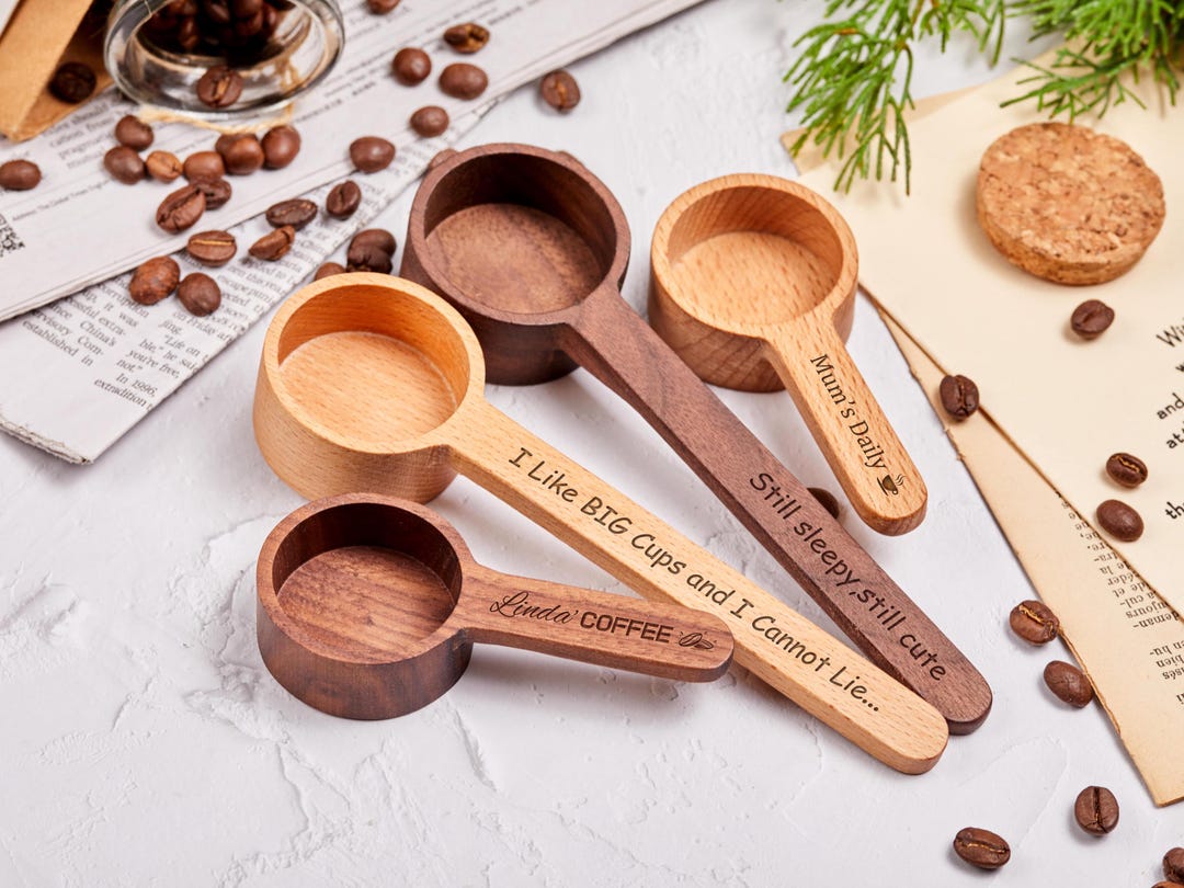 Personalized Coffee Scoop,engraved Coffee Spoon,essential for Coffee ...