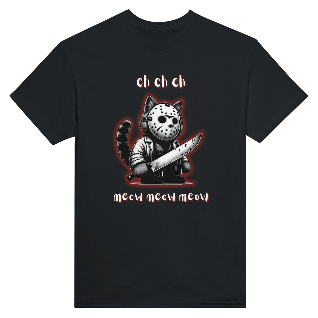 Horror Kitties: Jason Cat - Etsy Australia