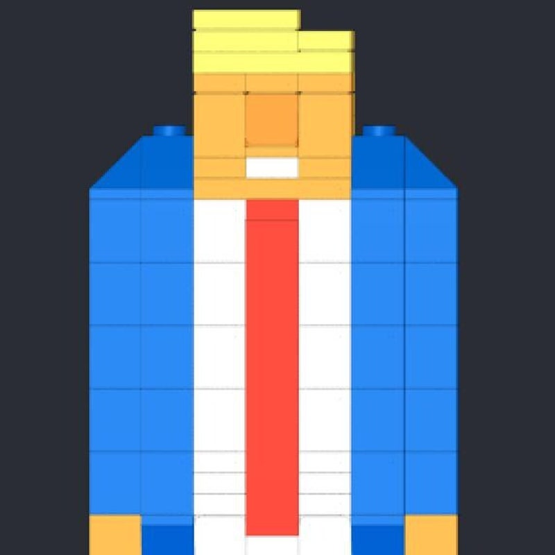 Donald Trump Legos - Etsy