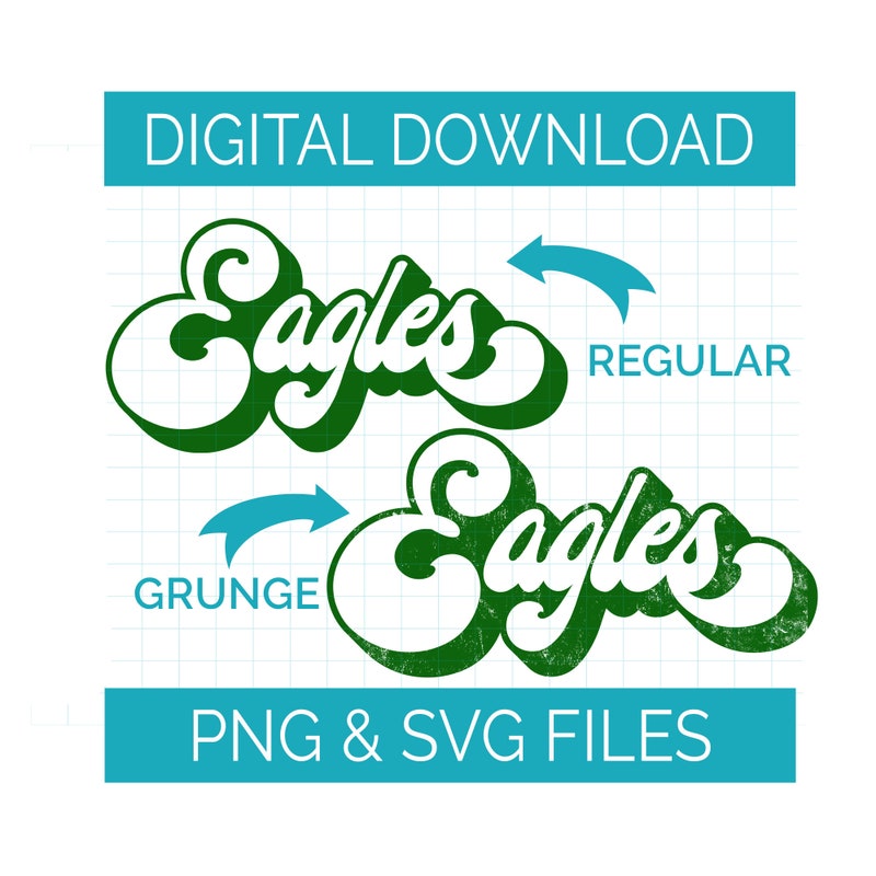 Philadelphia Eagles Font - Etsy