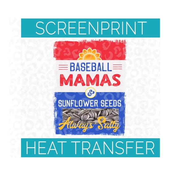 RTS Screen Print Transfer Full Color Baseball Mamas & | Etsy