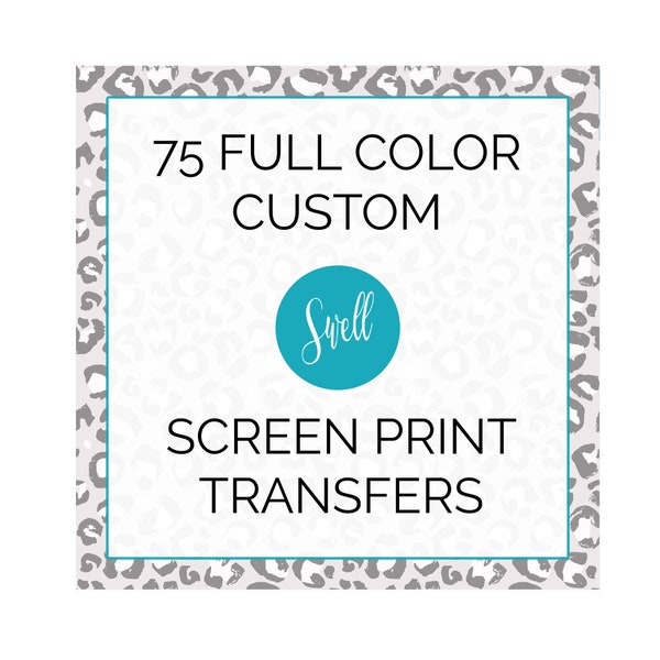 Custom Screen Print - Etsy