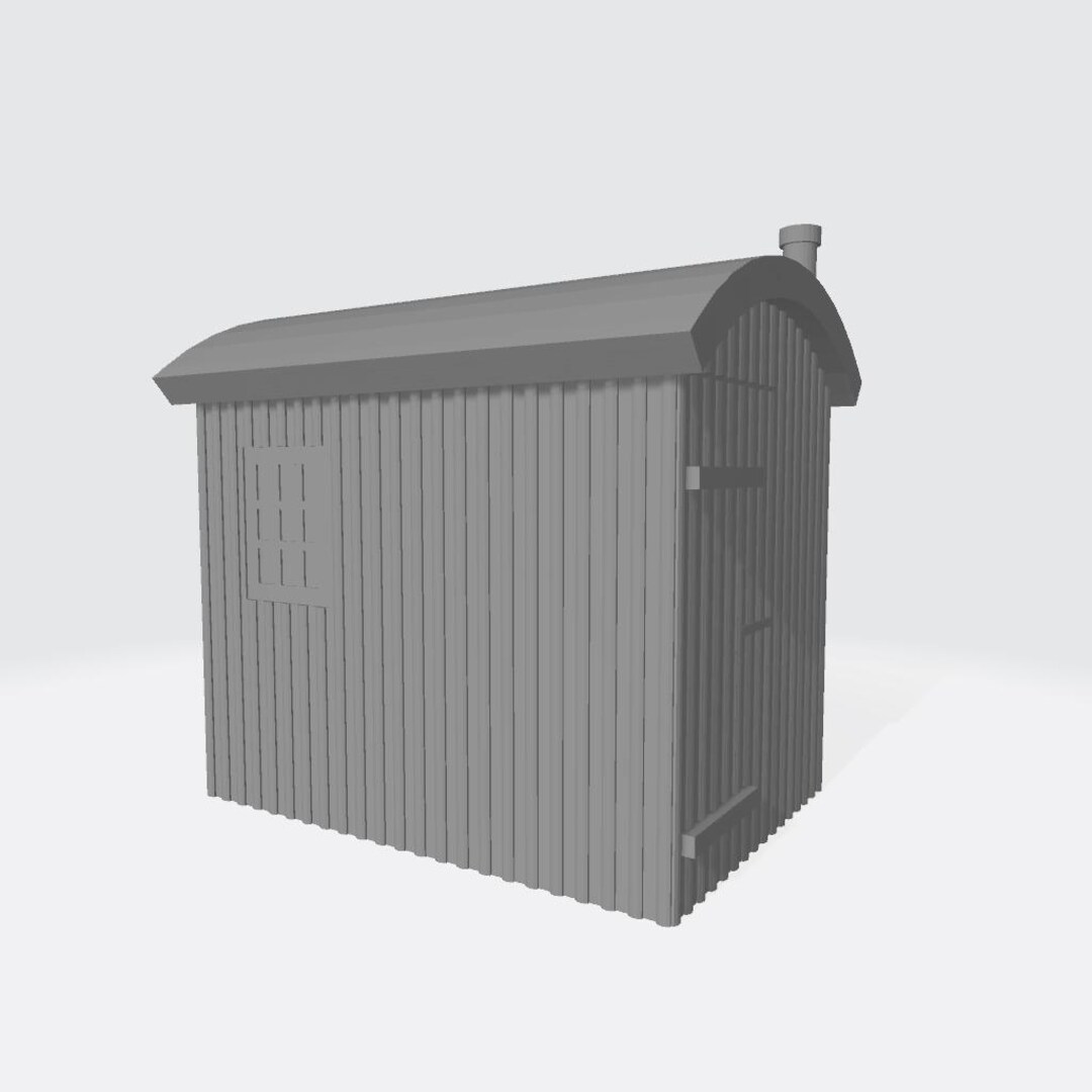 S05 Railway Lamp Hut - 3D Printed Model Scenery - Etsy