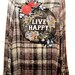 Custom Applique Upcycled Distressed Shirt. - Etsy