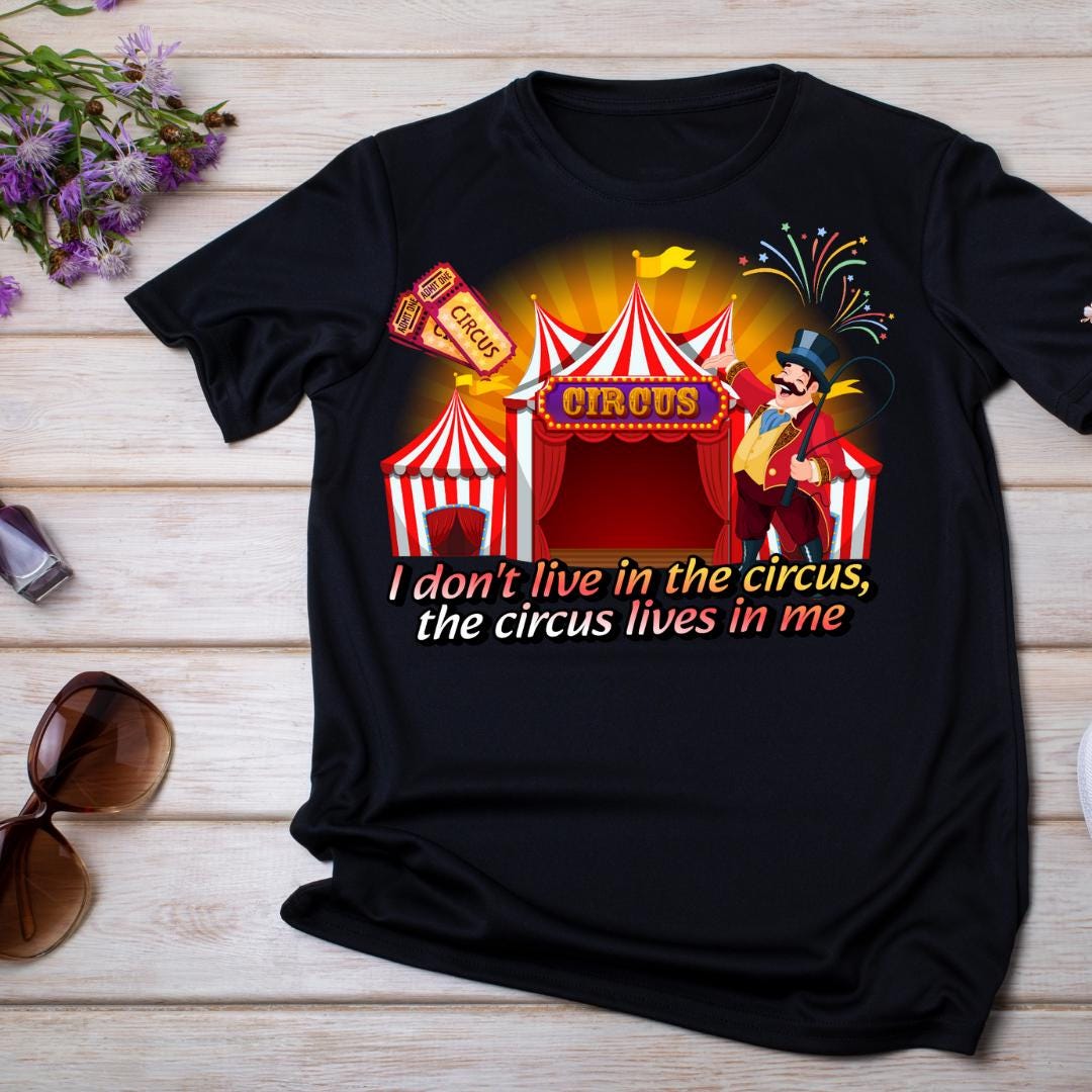Circus Svg, Inspirational Sublimation Design, T-shirt Svg, Sweatshirt ...