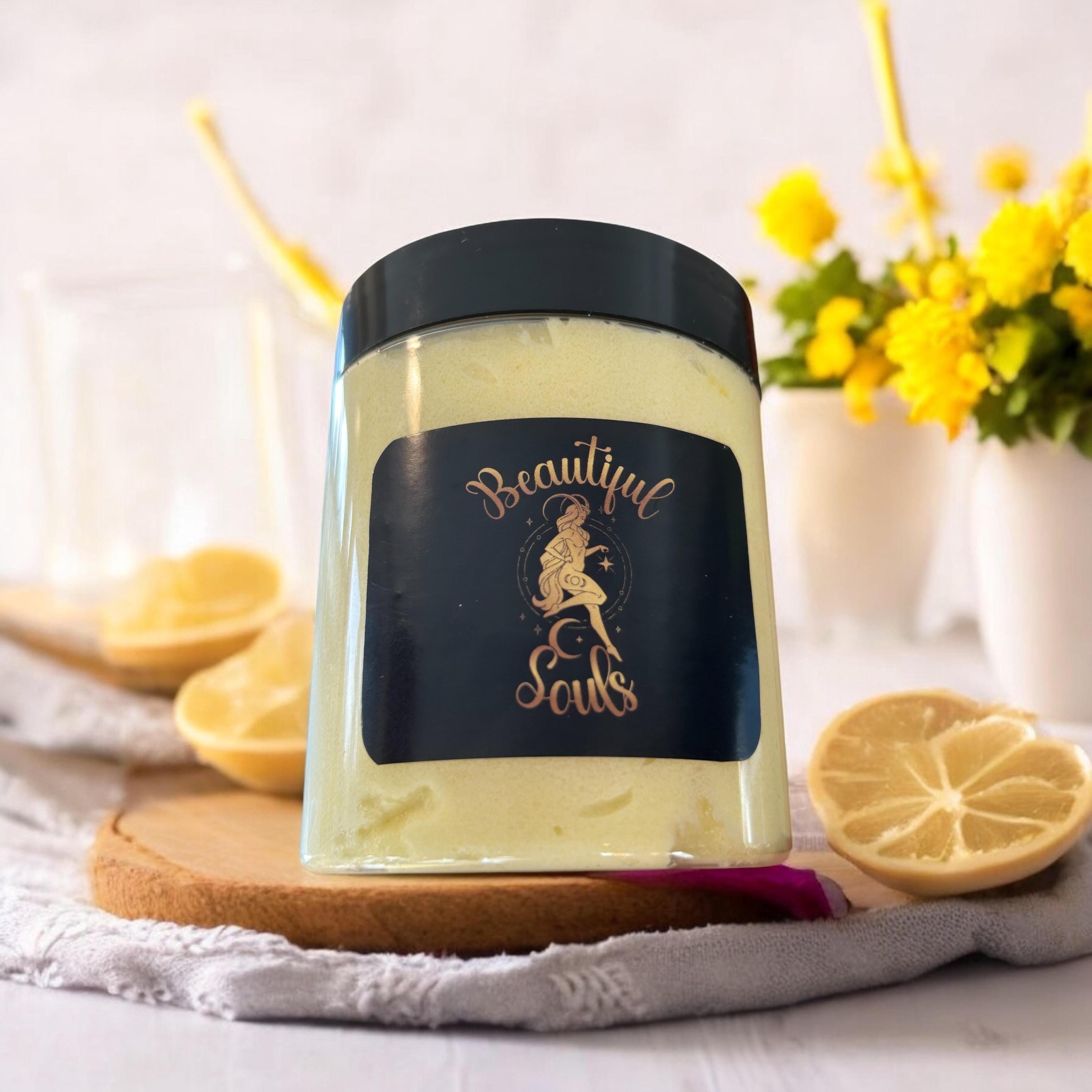 Lemon Cake, Handmade Moisturizing Body Scrubs Bath and Body Care - Etsy