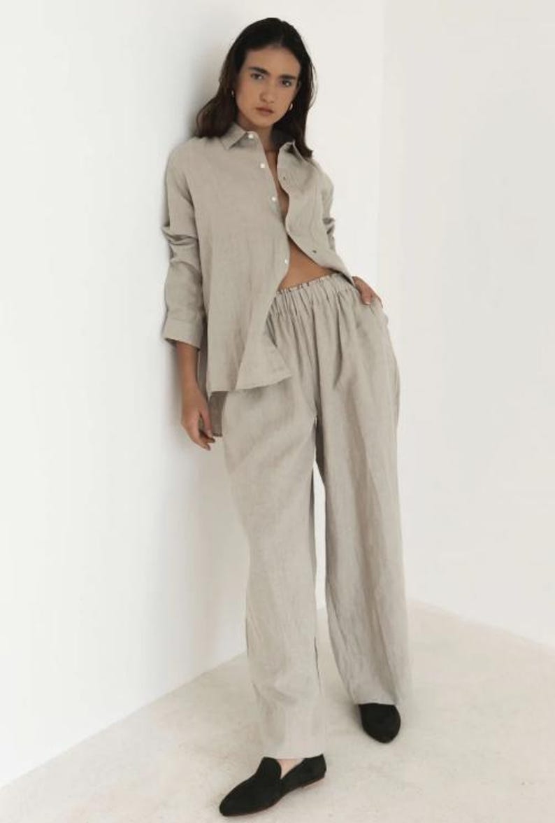 Wide Leg Pants Pattern Sewing Patterns Linen Pants Lane Pants Pattern ...