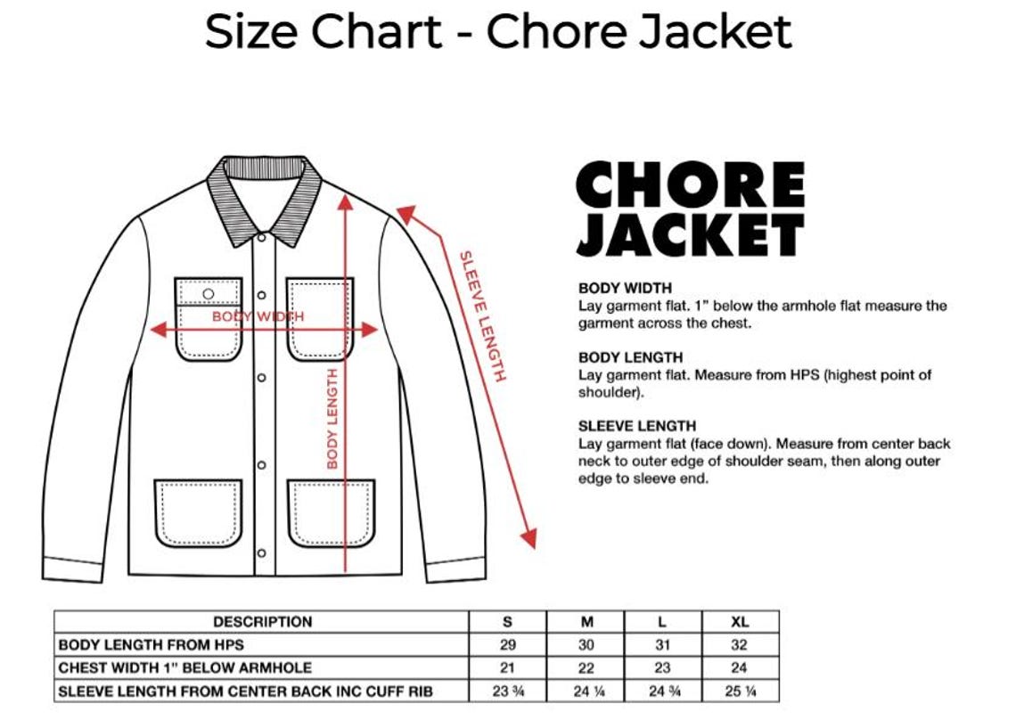 Denim Chore Jacket Pattern | Sewing Pattern | Denim Pattern | Urban ...