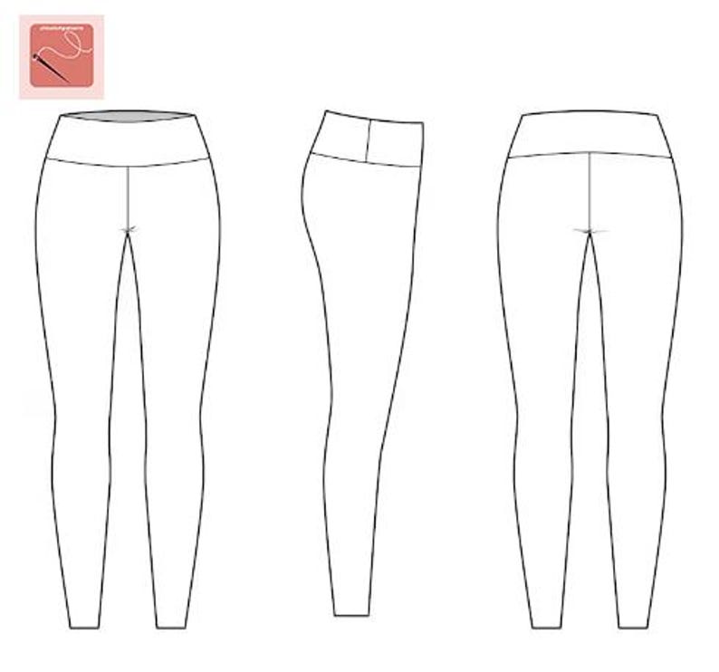 Leggings Pattern for Women | Leggings Sewing Pattern | Patterns for ...
