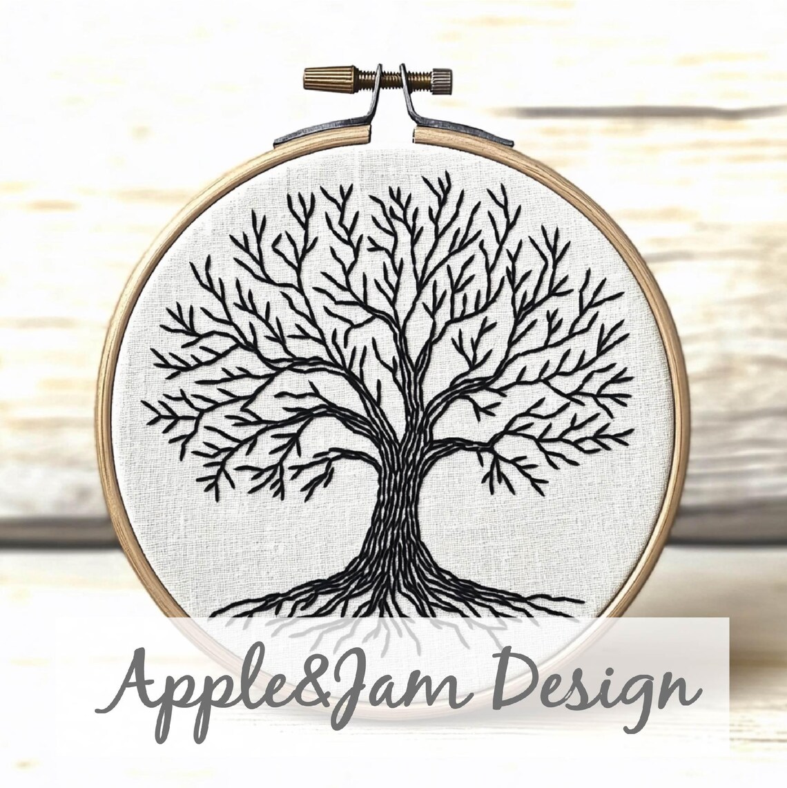 Tree of Life Embroidery Pattern Tree Embroidery Plants Embroidery ...