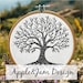 Tree of Life Embroidery Pattern Tree Embroidery Plants Embroidery ...