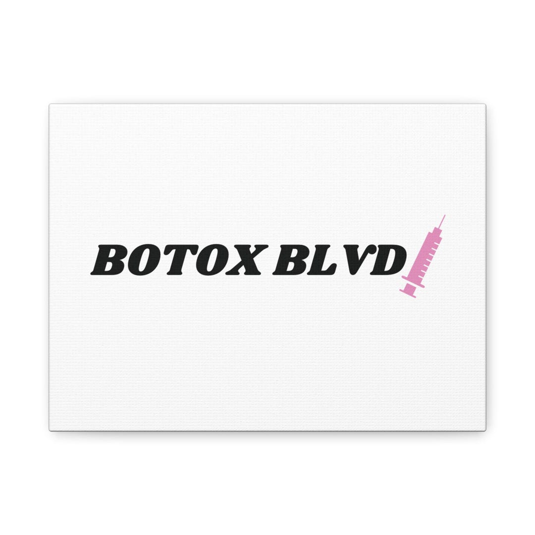 Botox Decor Fun Med Spa Wall Art, Gift for Beauty Lovers, Cosmetic Room ...