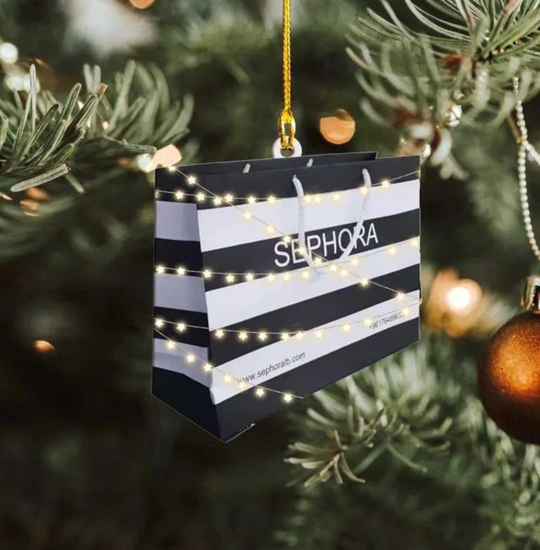SEPHORA Box Ornament, Miniature BOX Ornaments, Christmas Gift, Family ...