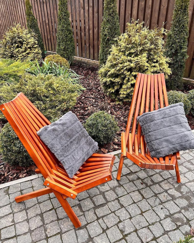 Rustic Kentucky Style Chair for Home, Patio Camping | Handcrafted ...