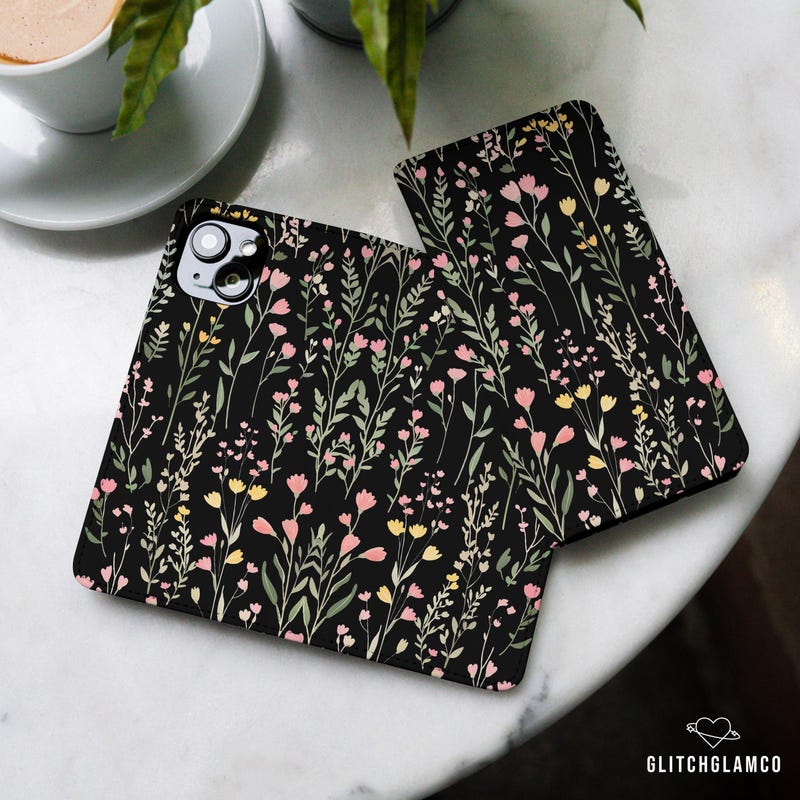 Pixel 8a Dark Floral Case - Etsy