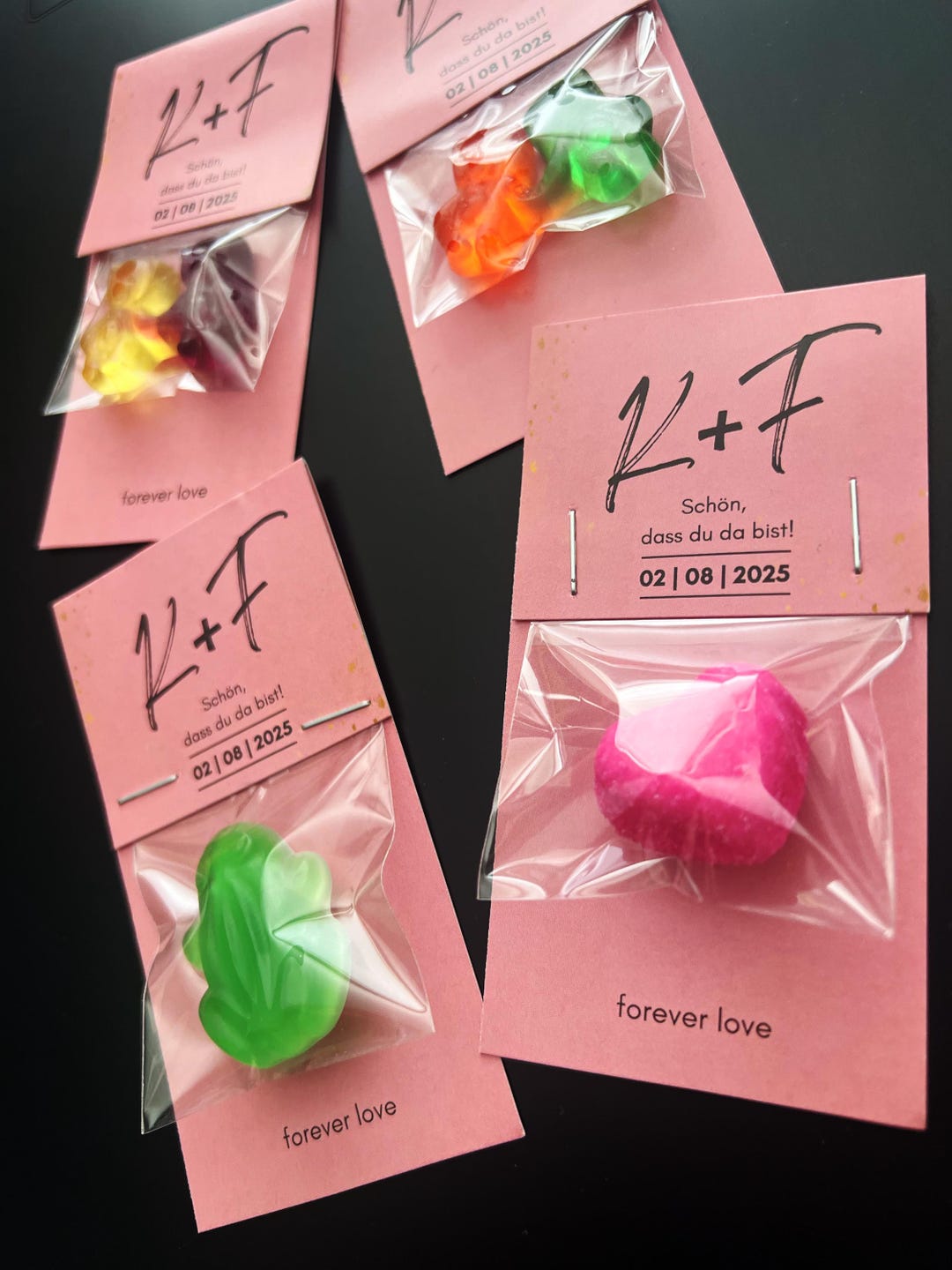 YOUR NAME - Personalized - Wedding Favors - Gummy Bear Bags - Wedding ...