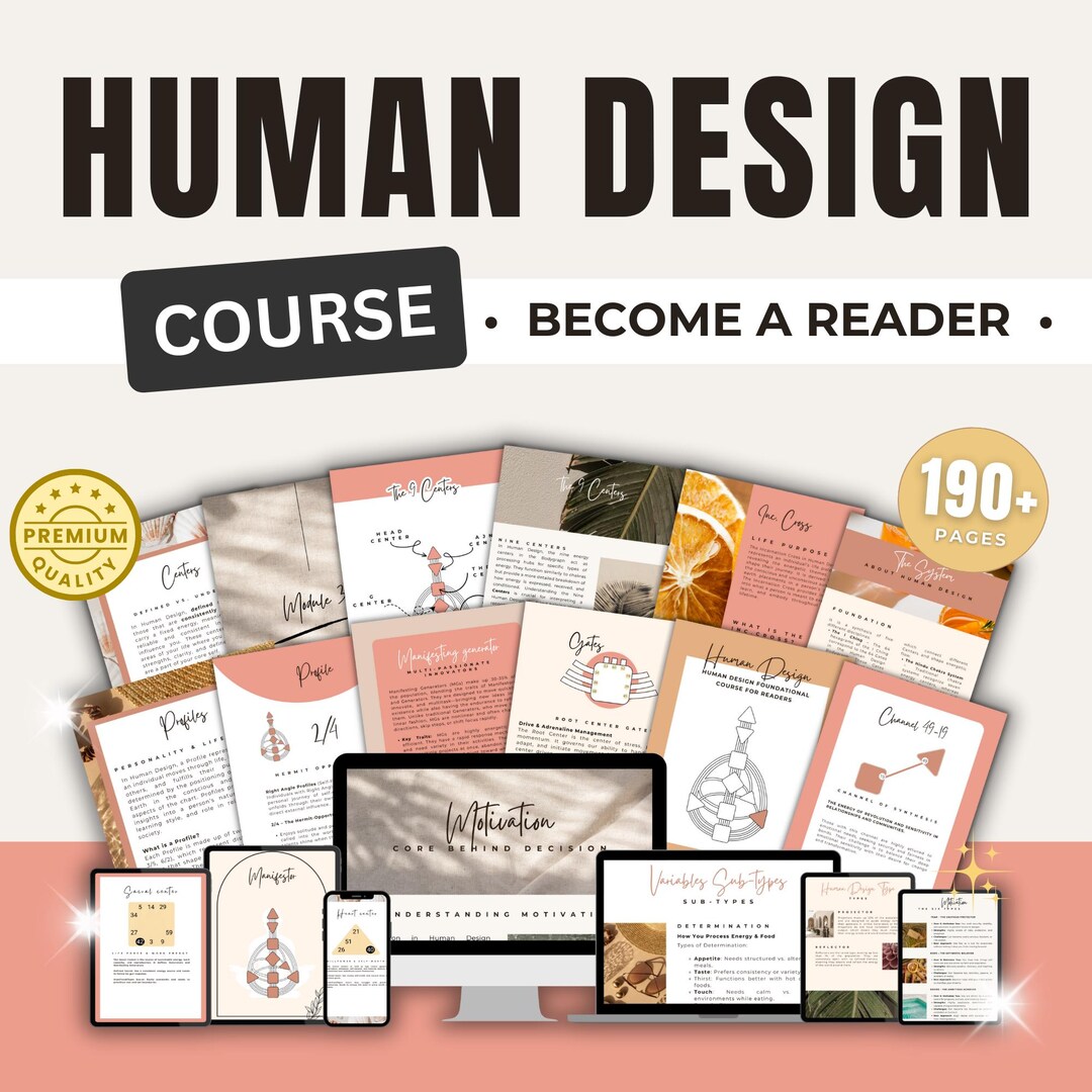Human Design Course for Coach Readers Business Bodygraph Learn Teach HD ...
