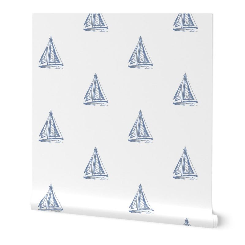 Nautical Wallpaper - Etsy