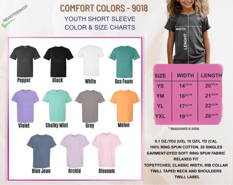 Personalized Kindergarten Teacher Comfort Colors® Shirt, Kindergarten ...