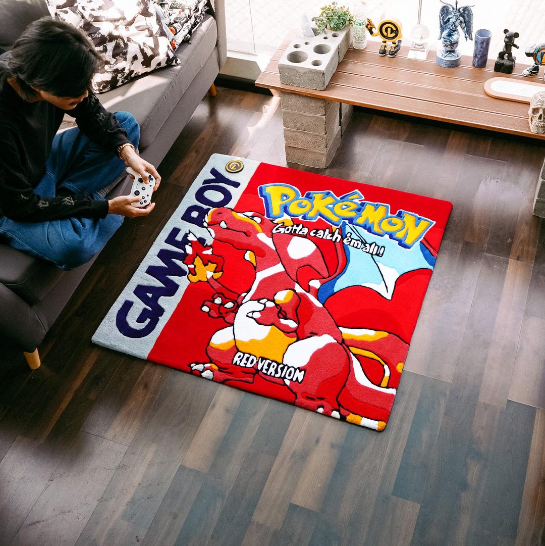 Custom Poke Anime Rug Made by Order - Etsy