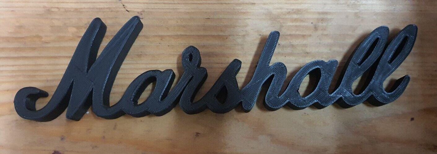 Marshall Audio 3D Logo - Etsy