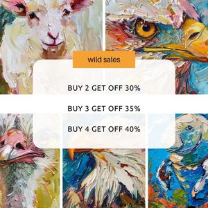 Bald Eagle Painting Bird Impasto Original Art Wild Animals Wall Art ...