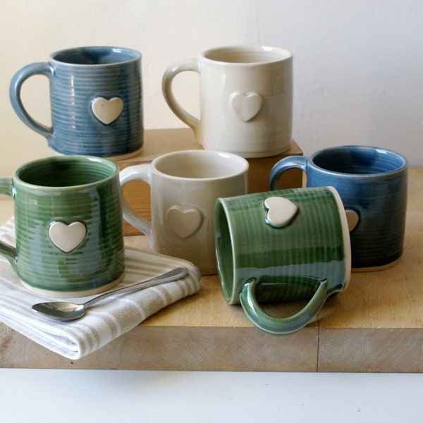 Pottery Heart - Etsy