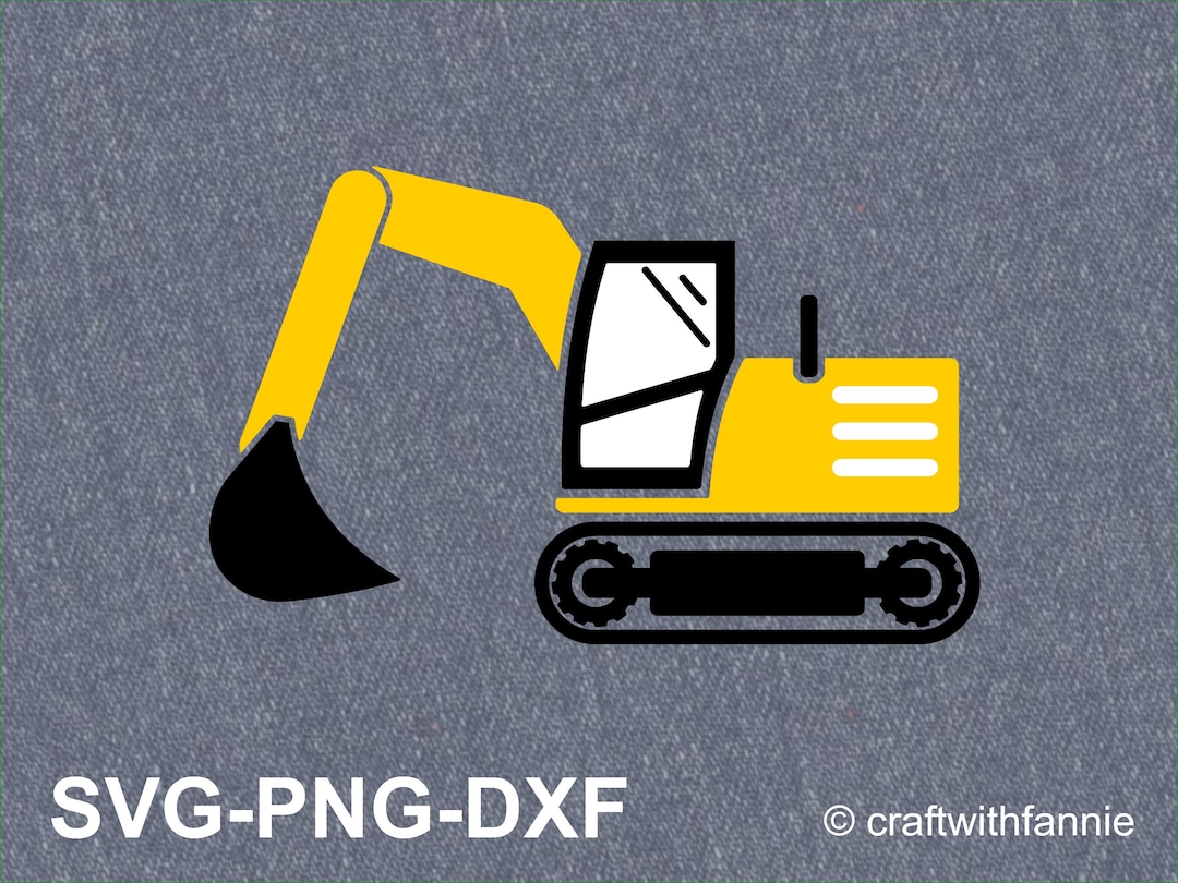 Bagger Plotterdatei SVG, PNG, DXF Cricut, Silhouette und Laser - Etsy.de