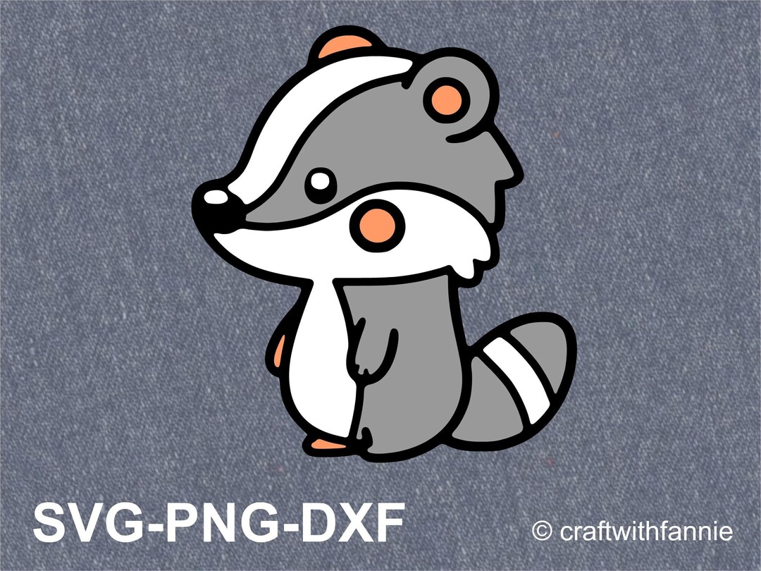 Badger Plotter File Cutting File SVG, PNG, DXF Cricut, Silhouette and ...