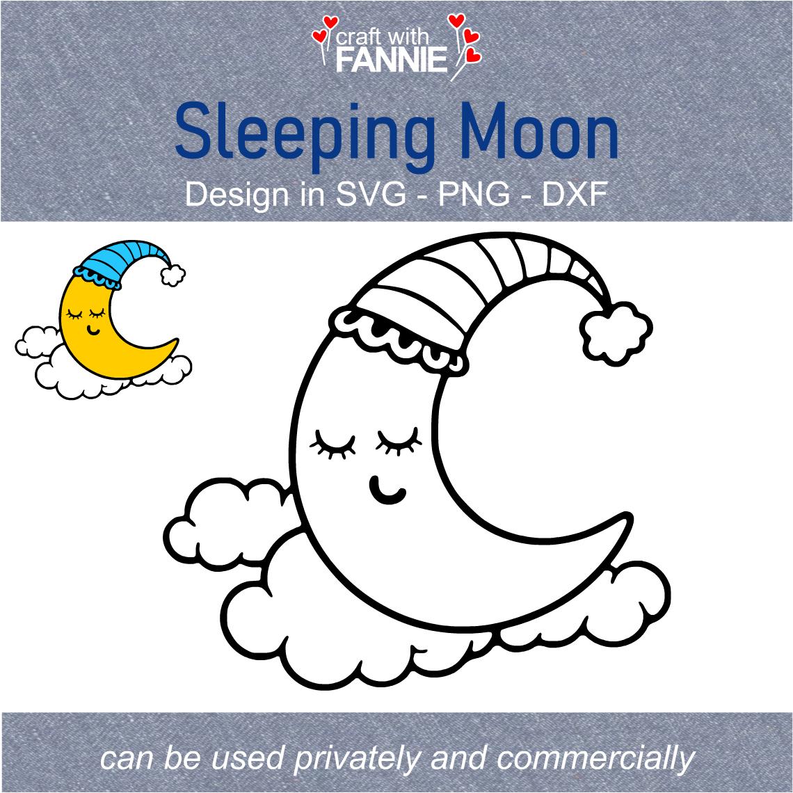 Moon Plotter File Cutting File - SVG, PNG, DXF - for Laser and Plotter ...