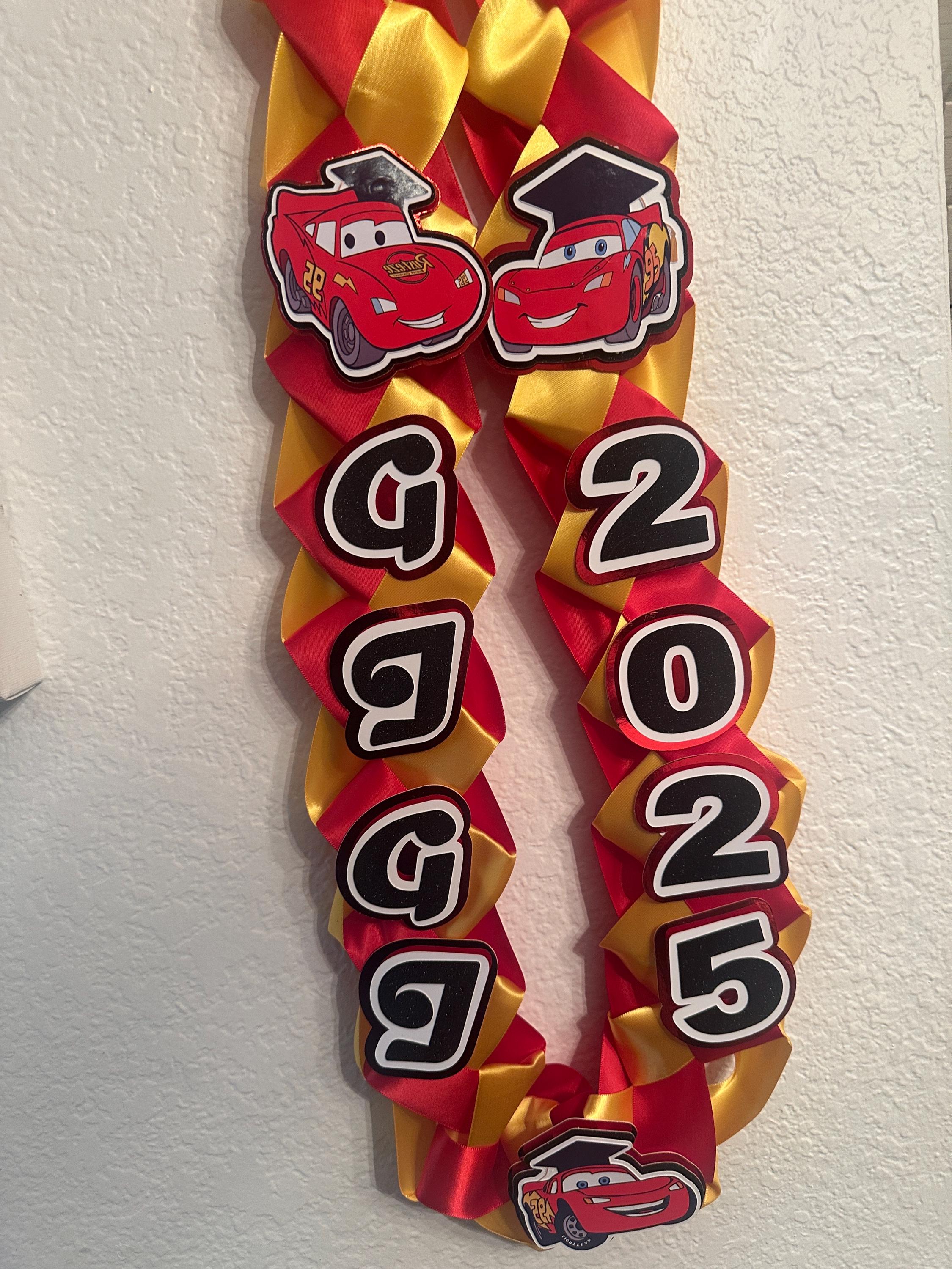 Light Mcqueen Graduation Lei - Etsy