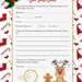 Santa Letter, Carta Para Santa, Santa Claus, Papa Noel - Etsy