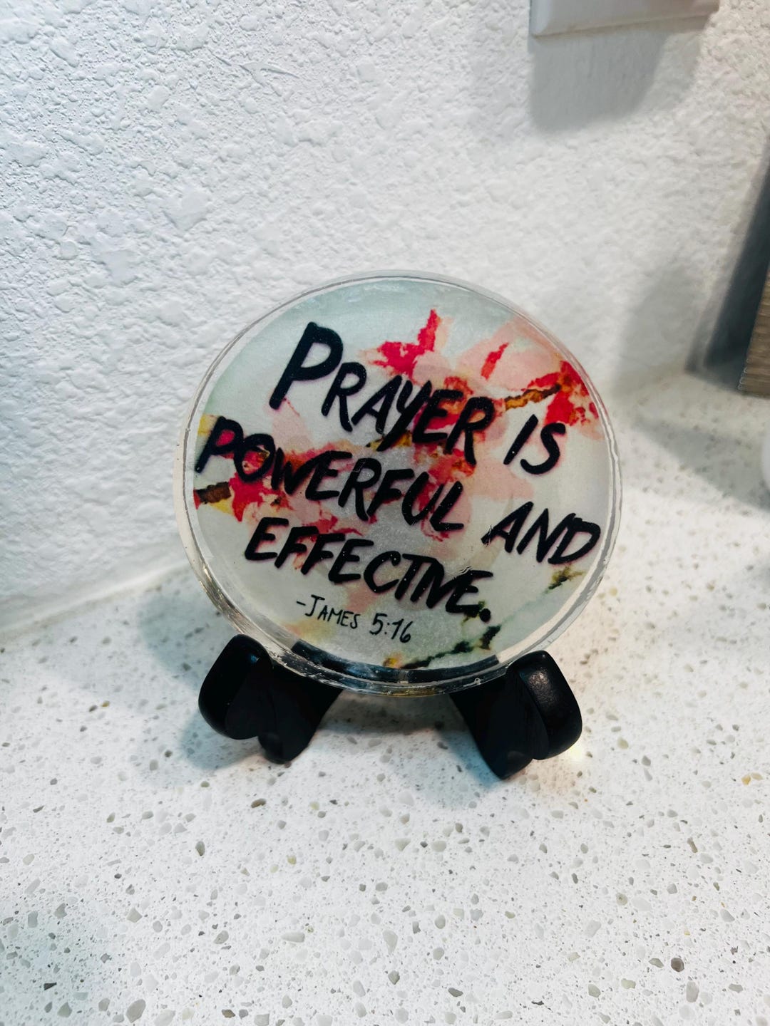 Prayer is Powerful Coaster | Custom Coasters | Customized Coasters ...