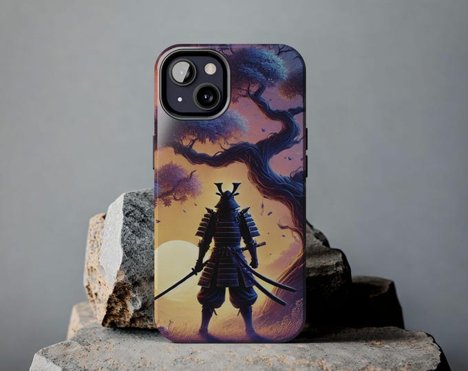 Samurai Phone Case for iPhone 15 Pro Max, 14, 13, 12, 11, XR, 8+, 7, SE ...