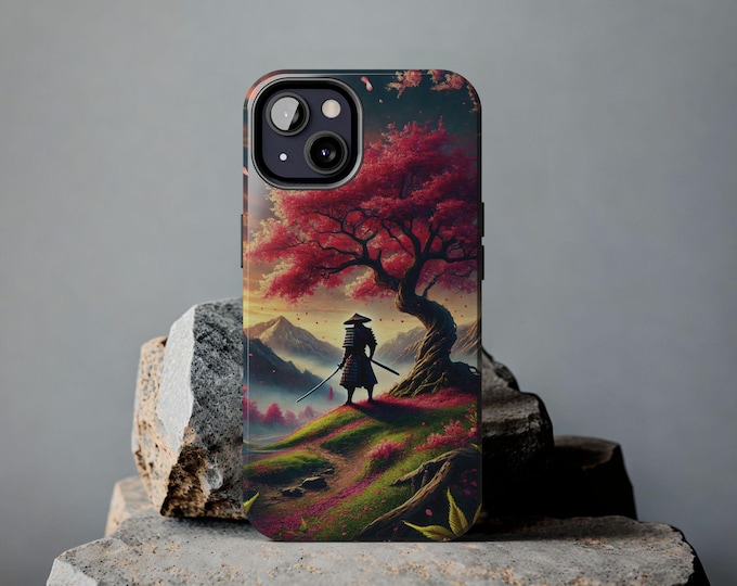 Samurai Phone Case for iPhone 15 Pro Max, 14, 13, 12, 11, XR, 8+, 7, SE ...