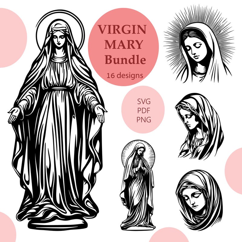 Virgin Mary - Etsy